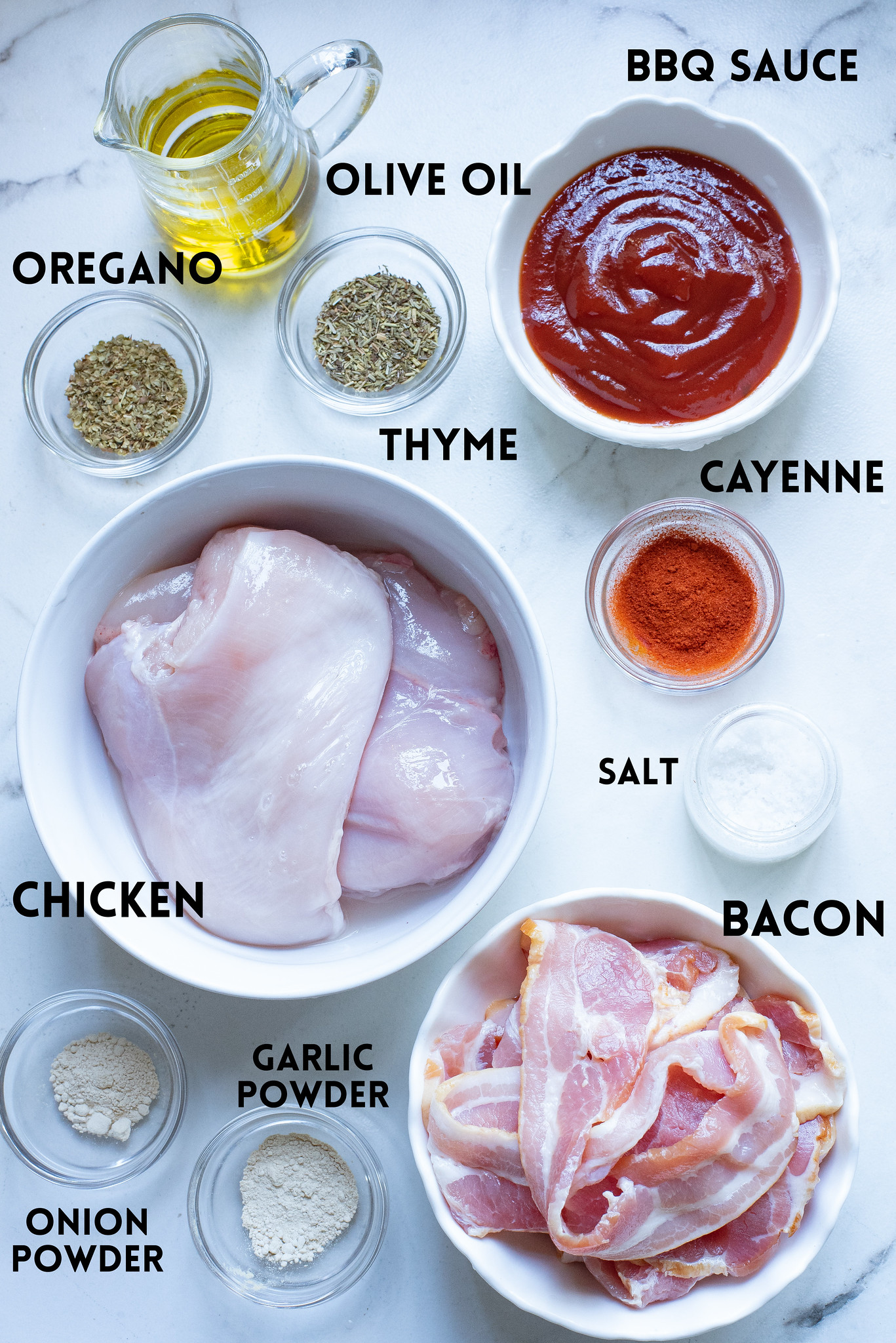 Air Fryer Bacon Wrapped BBQ Chicken Kabobs – Air Fryer Recipes