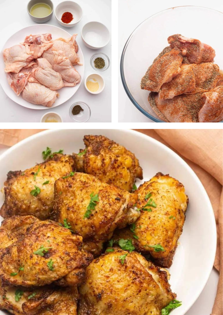 Air Fryer Chicken Thighs Recipe