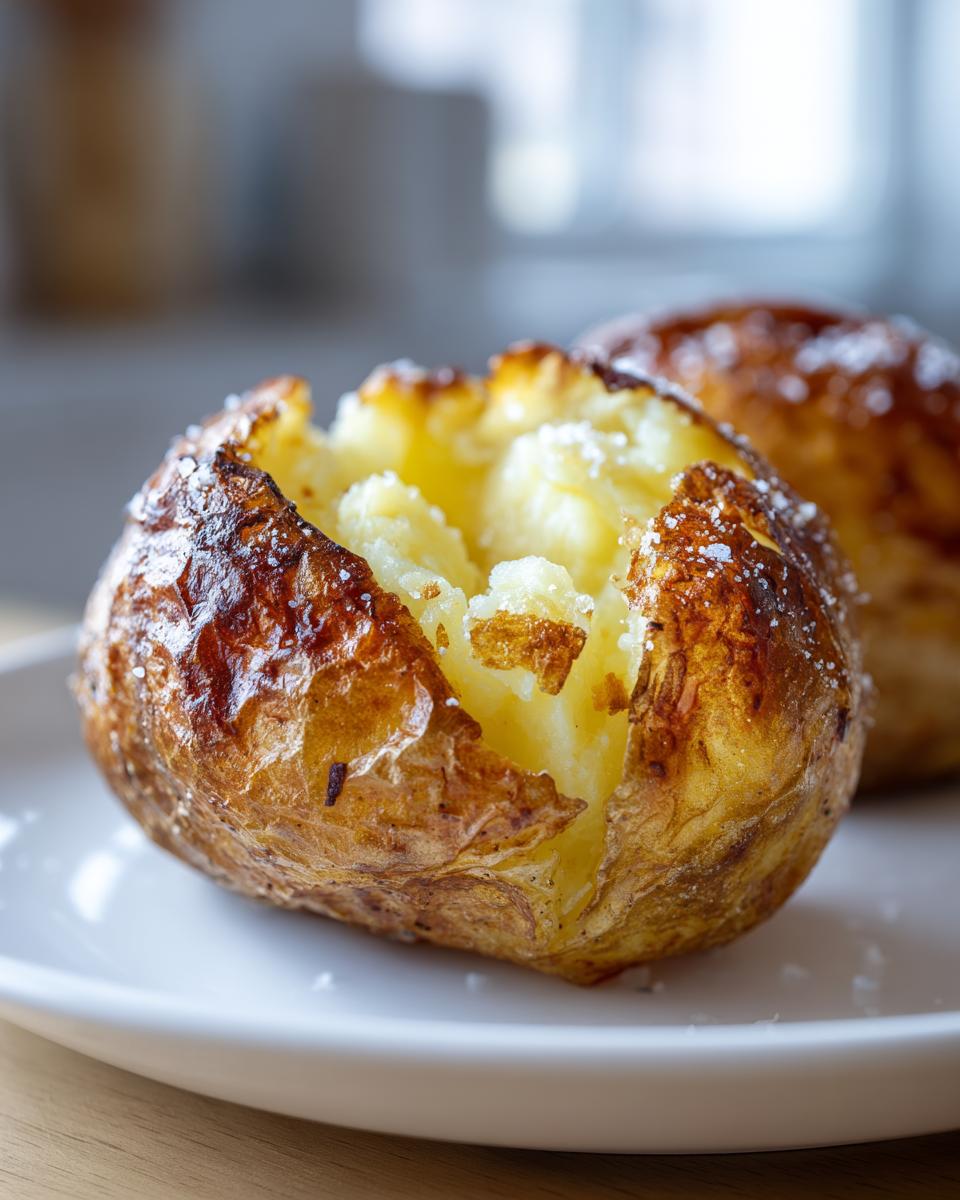 Crispy Skin Air Fryer Baked Potato Recipe – Air Fryer Recipes