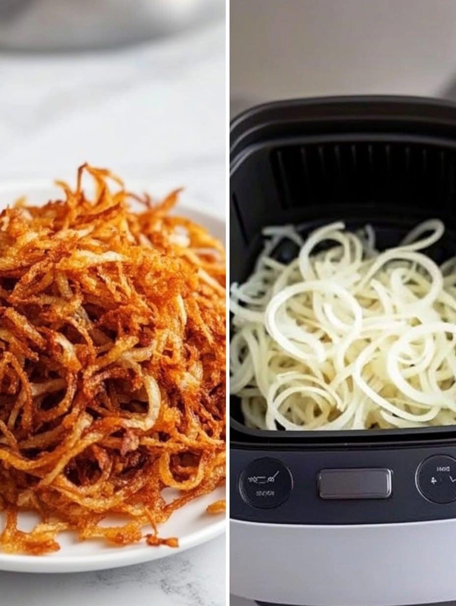 Oignons croustillants à l’Air Fryer – Recettes de Friteuse à air